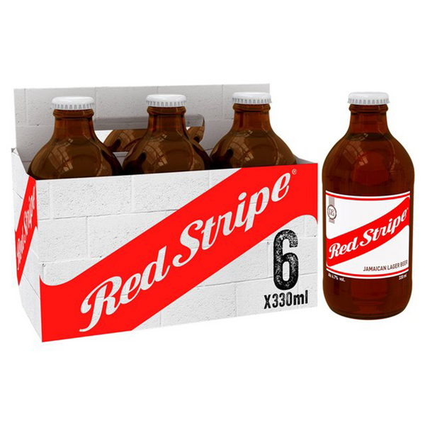 Red Stripe, Bottle 6ct x 330ml | Scrub Island Provisioning